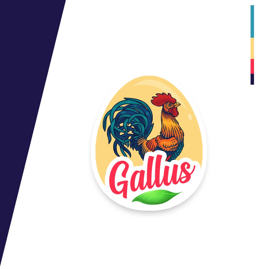 Gallus - Organic Meat & Eggs Logo - Genexis Studio